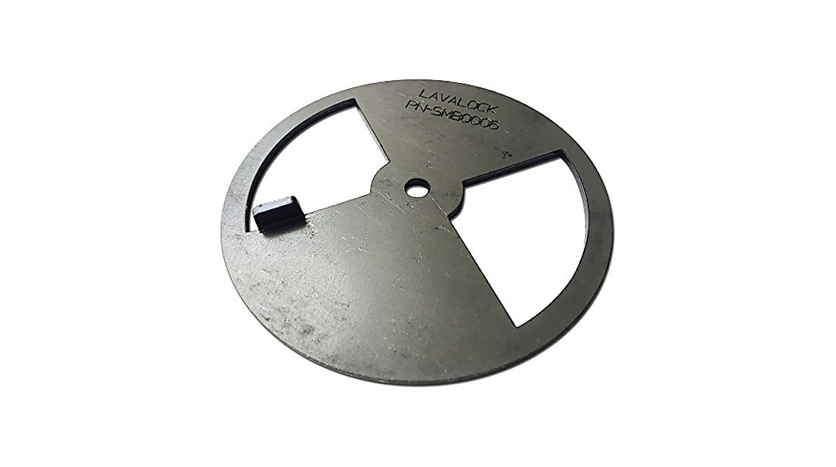 LavaLock Smoker Pinwheel BBQ Air Damper - 4" to 12"