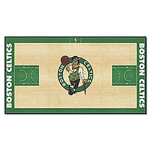 Fanmats 9205 NBA Boston Celtics Court Nylon Court Runner 30 Inch x 54 Inch