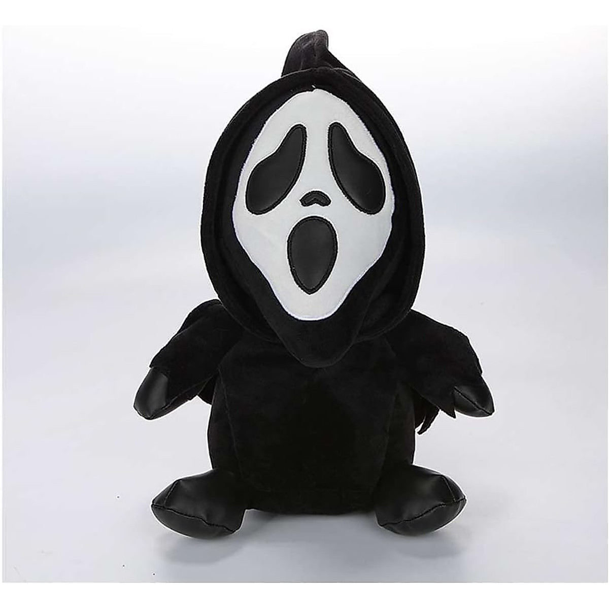 Ghostface Plush 11.8 Screaming Ghostface Plush Toy Scary Ghost Stuffed Plush Halloween Horror Killers Ghostface Plushies Doll Reaper Stuffed Animal Gift for Kids