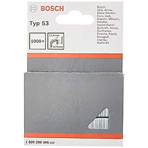 Bosch 1609200366 114 x 074 x 10 mm Type 53 Fine Wire Staples