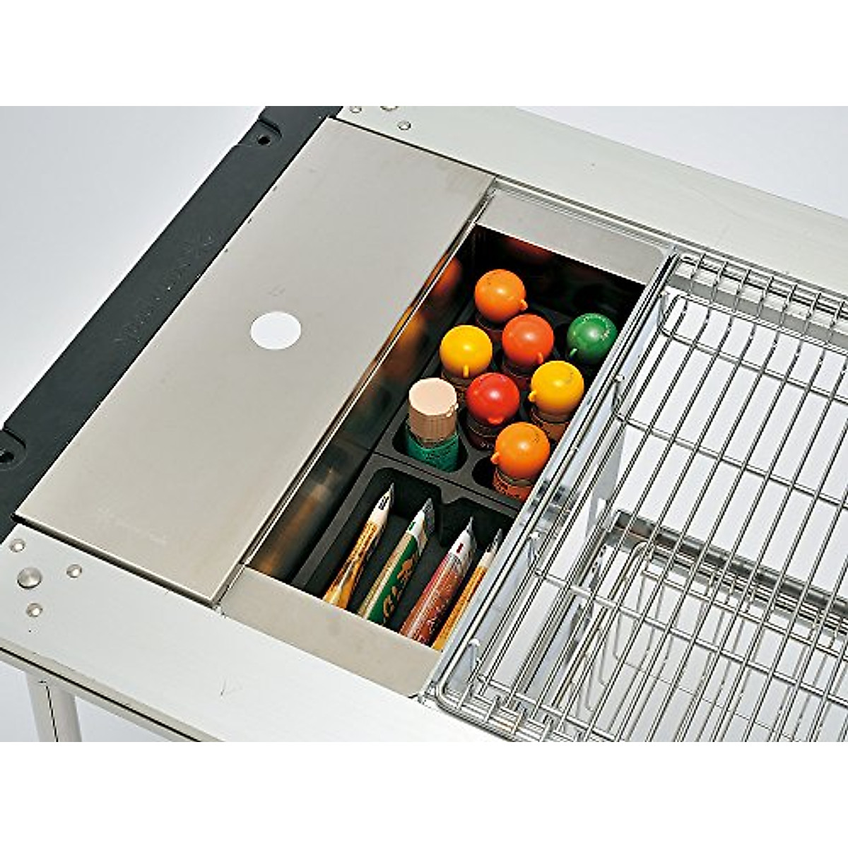 Snow Peak CK-025 Stainless Steel Box, Half Unit