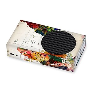Head Case Designs Officially Licensed Mark Ashkenazi Map of The World Art Mix Matte Vinyl Sticker Gaming Skin Case Cover Compatible with Xbox Series S Console