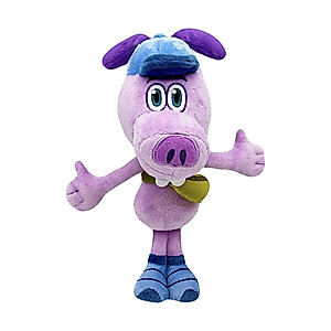 yooohiii 7" Cartoon Bloofy Plush Toys, Purple Mouse Stuffed Animal Pillow, Soft Plush Gifts for Movie Enthusiasts and Kids' Birthday Parties
