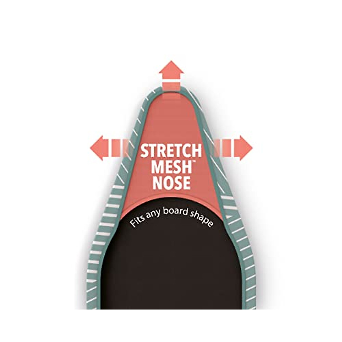 Joseph Joseph Flexa Ironing Board Cover 53.1in - Linear Grey