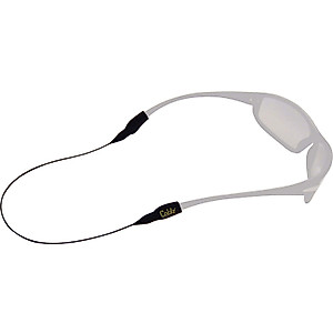 Cablz Original Eyewear Retainer | Stainless Cable Eyewear Retainer Strap (Black - 12 Inch)