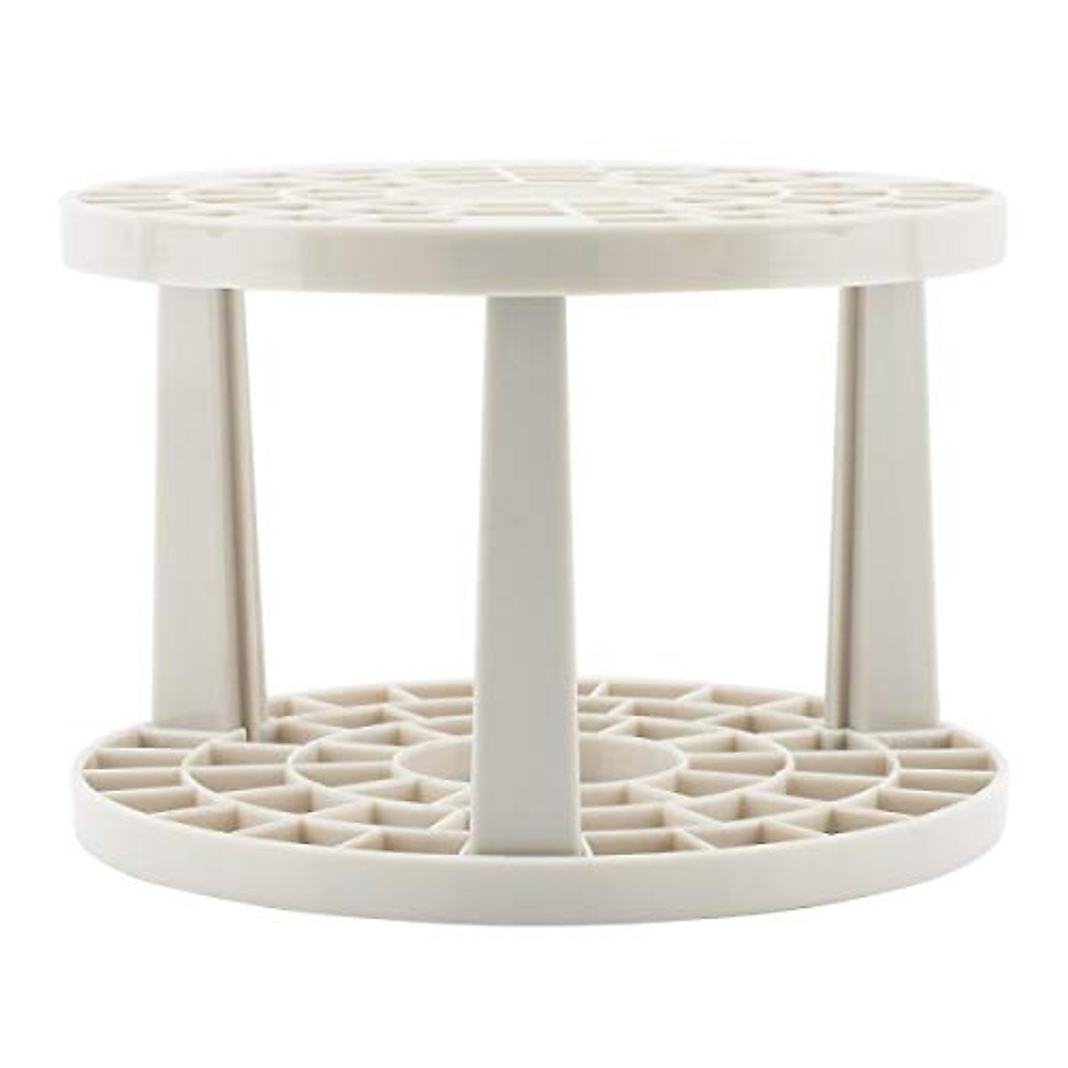 Creative Mark Brush Crate Brush Storage Holder - Brush Crate for Painting, Artists, Drying, & More! - Beige