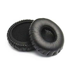 Black Ear Pads Foam Replacement Ear Cushions Covers Pillow Compatible with Sony MDR-ZX550BN MDR ZX 550 BN Bluetooth Headset Headphone