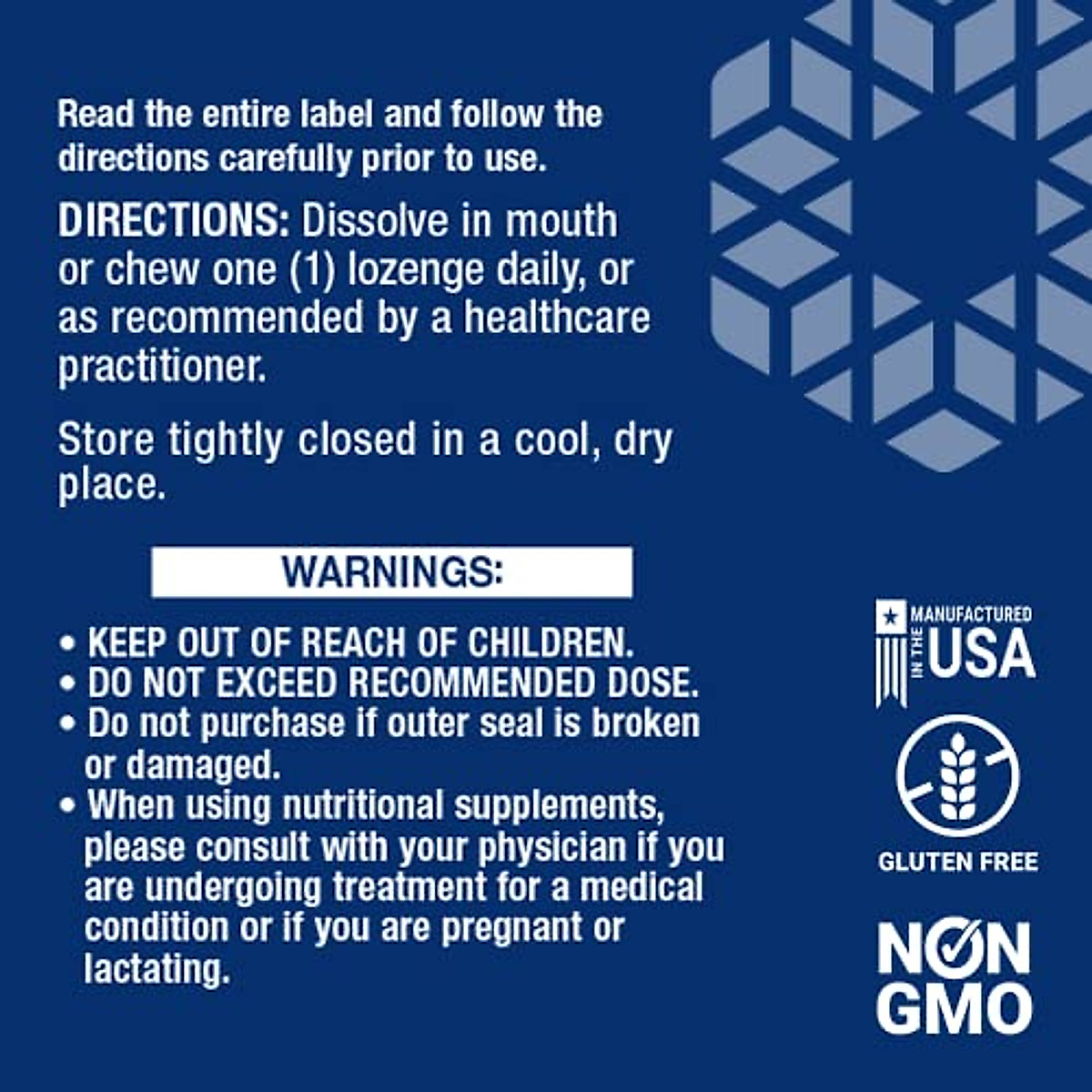 Life Extension Vitamin B12 Methylcobalamin 5 mg – Dissolvable Vitamin B Supplement for Nerve, Brain Health and Energy – Gluten-Free, Non-GMO, Vegetarian – 60 Lozenges