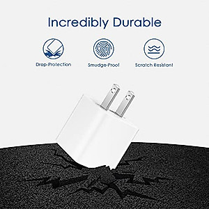 [Apple MFi Certified] iPhone Charger,2Pack 6FT USB to Lightning Cable Apple Charging Cord USB Wall Chargers Block Power Adapter for iPhone 13/12/11/X/8 Plus/XR/XS Max/SE/iPad
