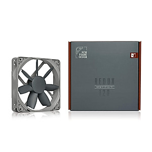 Noctua NF-S12B redux-700, Ultra Quiet Silent Fan, 3-Pin, 700 RPM (120mm, Grey)