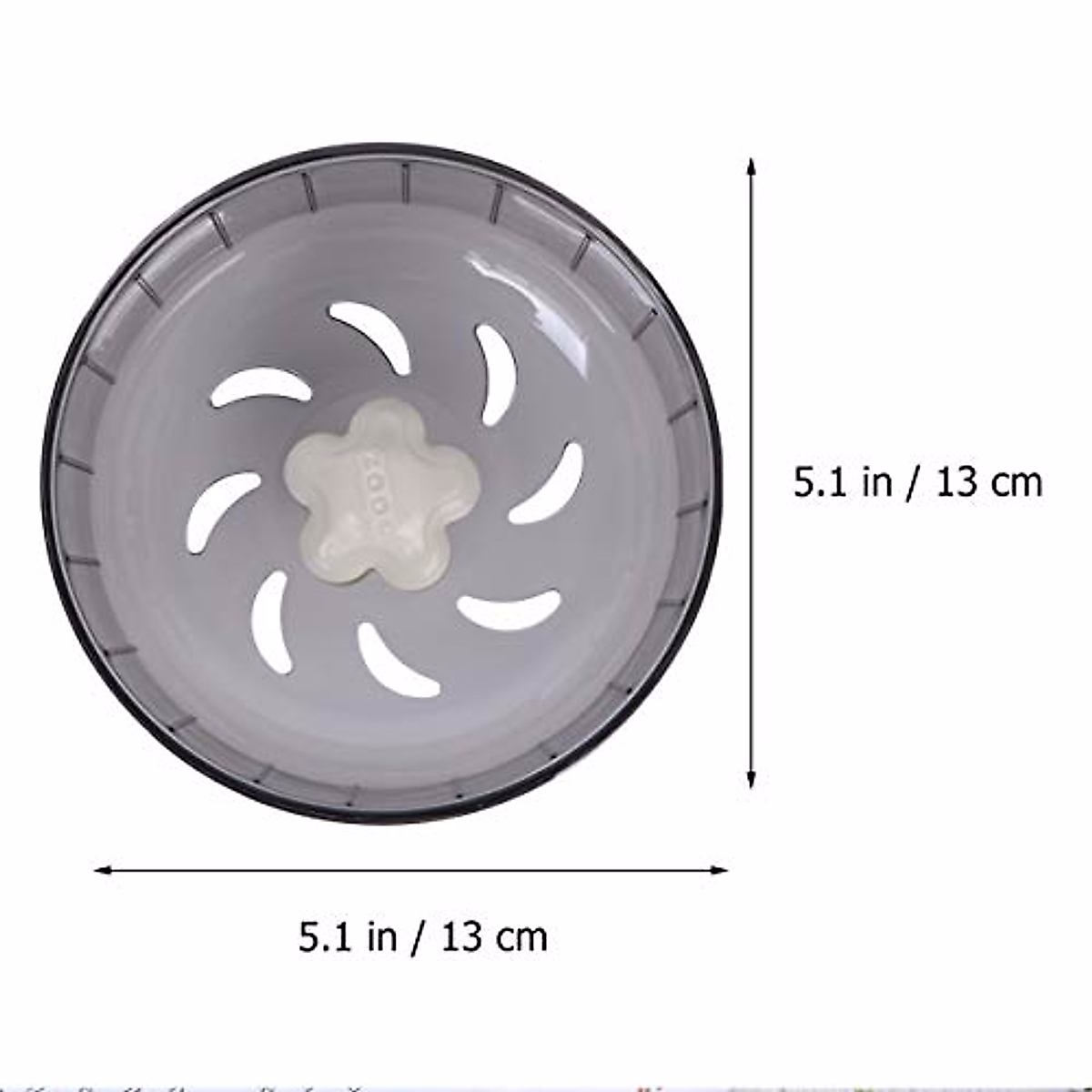 POPETPOP Hamster Wheel Silent Spinner - Small Rat Wheel Exercise Running Wheel for Hamsters, Gerbils, or Mice
