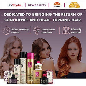 Style Edit Root Touch Up Powder for Light Brown Hair | Cover Up Hair Color for Grays and Roots Coverage | Mineral Infused Binding Hairline Powder