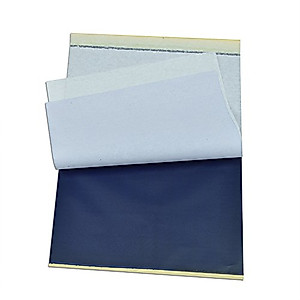 Tattoo Stencil Paper,50 Sheets Tattoo Transfer Paper 4 Layers 8 1/2" x 11" Stencil Paper For Tattooing,Transfer Paper Tattoo(50pcs)