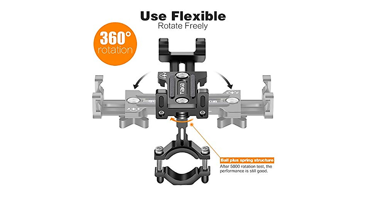 Tiakia Bike Phone Mount - Secure & Versatile Holder