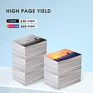 ESTON Remanufactured Ink Cartridge Replacement for Canon Ink cartridges 240 and 241 CL 241XL with PIXMA TS5120 MG3620 MX472 MX452 MG3520 Printer (1 Black,1 Color, 2 Pack)