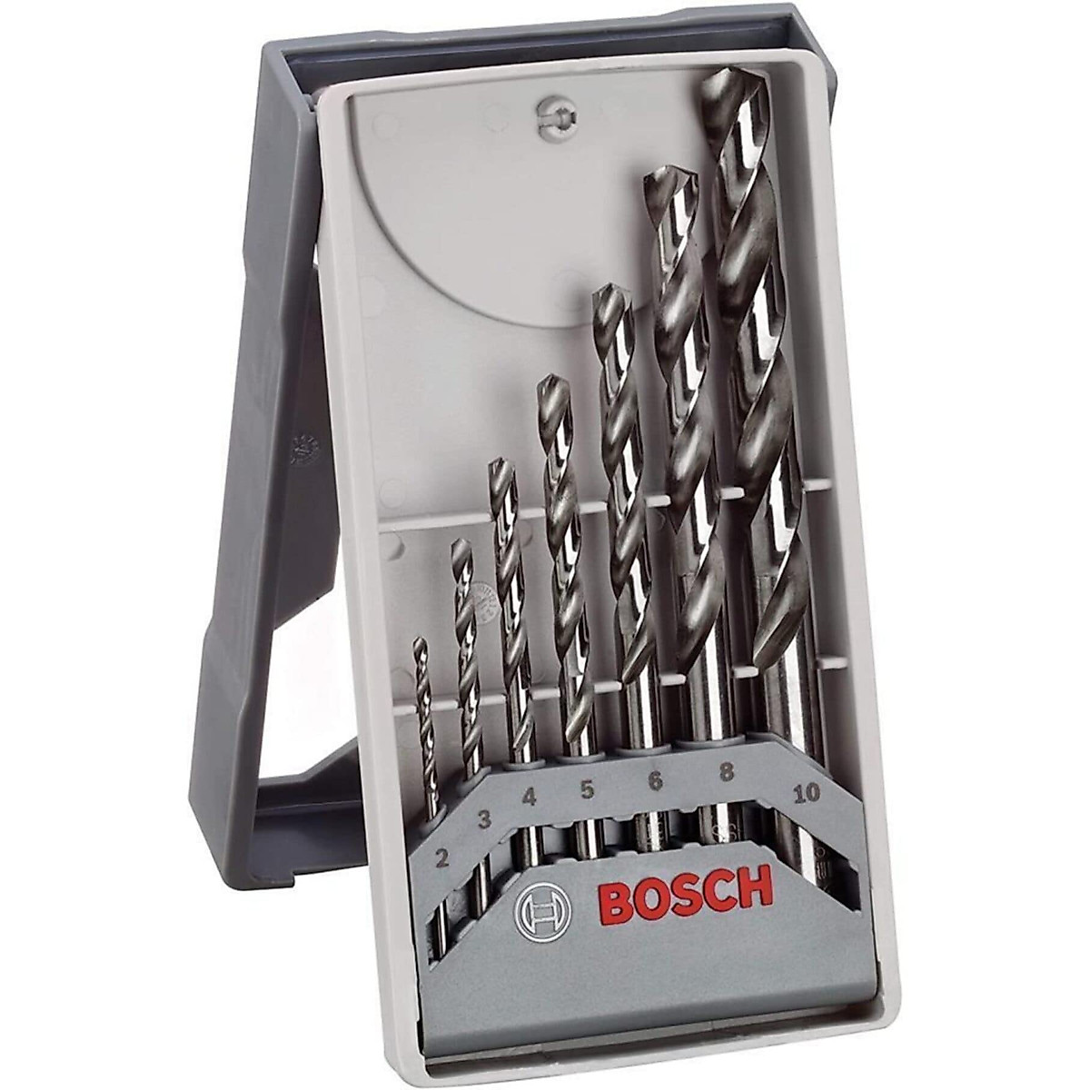 Bosch 2608589295 Metal Drill Bit-Set "Mini X-Line" Hss-G 7 Pcs