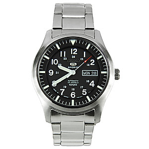 SEIKO Men's self-Winding Watch Made ​​in Japan Black SNZG13J1
