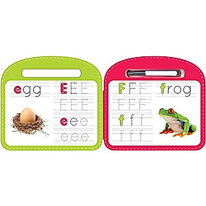 Write & Wipe ABC - Children's Novelty Learning Board Book - Wipe Clean - Alphabet - Educational