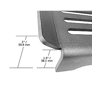 Tuscan Style Grill for small wood ovens -Pure Sandblasted Carbon Steel- Designed by NU2U Products, Made in North America