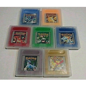 Pokemon Gameboy games Legacy Collection. All games for Gameboy Color (7) & Gameboy Advance (5) [Gameboy Color & Advance Collection 12 pack]
