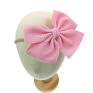 Toptim Baby Girl's Headbands and Bows for Newborn Infant Toddler Photographic Accessories (18 Pack)