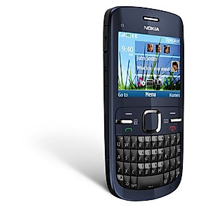 Nokia C3-00 Unlocked Cell Phone (Slate) with QWERTY, Dedicated E-mail Key, 2 MP Camera, Media Player, WLAN, and MicroSD Slot