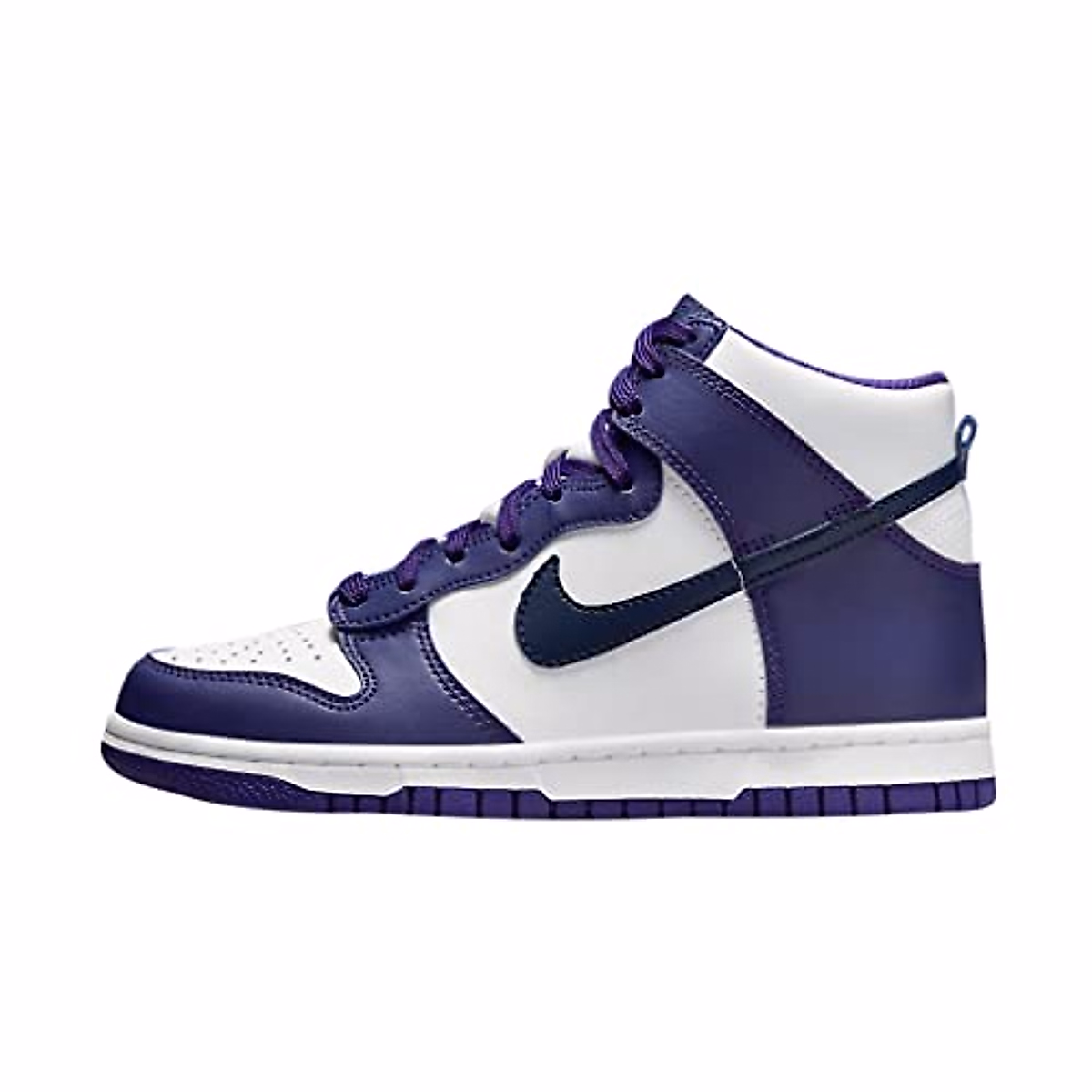 Nike Youth Dunk High GS DH9751 100 Electro Purple Midnght Navy - Size 4.5Y