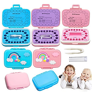 Baby Tooth Keepsake Box,Tooth Fairy Box,Teeth Storage Box,Baby Keepsake Storage Box,Tooth Saver,Tooth Holder for Kids Teeth,Tooth Boxes for Lost Teeth for Kids,Newborn Baby Birthday and Shower Gift