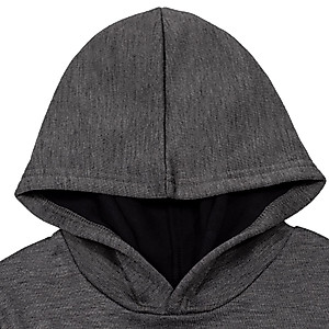 Minecraft Mobs Alex Steve Big Boys Fleece Pullover Hoodie Gray 18-20