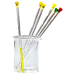 Standard Series NMR Tubes with Caps | 5 mm Diameter, 7" Length | Pack of 10!