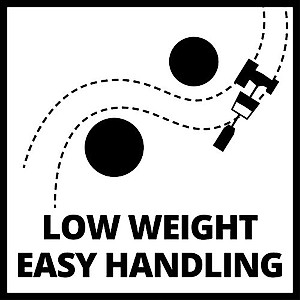 Einhell Power X-Change 18V Cordless Grout Cleaner - Adjustable Telescopic Long Handle, Replaceable Brushes (Nylon And Steel Included) - GE-CC 18 Li Solo (Battery Not Included)