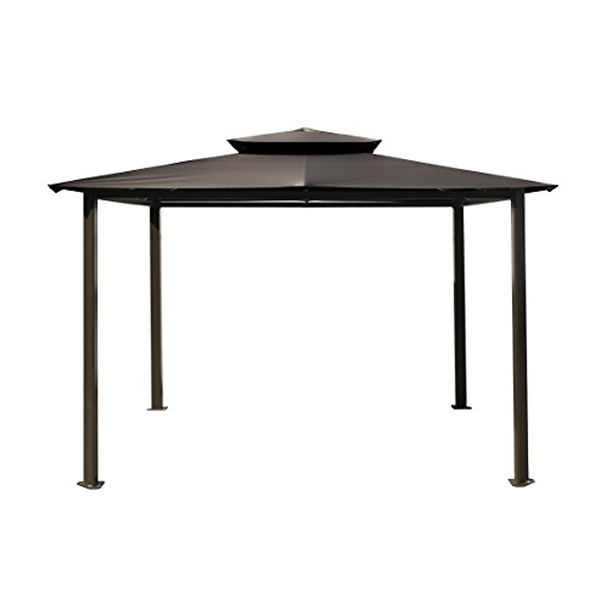 Paragon-Outdoor GZ584EG Soft Top Soft Top Barcelona Gazebo, Grey, 10' x 12'