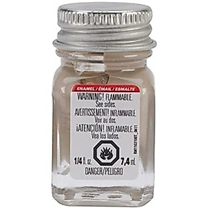 Testor's 1167TT 1/4 Oz Tan Flat Enamel Hobby Paint