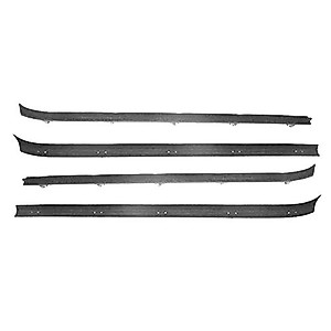 Door & Window Sweep Weatherstrip Seals Kit Set Compatible with GMC Chevy 1500 Pickup Truck