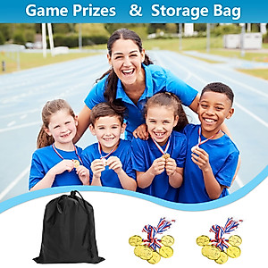 CWLAKON Tug of War Rope for Kids and Adults, Field Day Family Reunion Birthday Party Games, Outdoor Camping Picnic Games, Backyard Carnival Games,Team Building Activities Blue