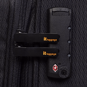 it luggage Lykke 28" Softside Checked 8 Wheel Spinner, Black