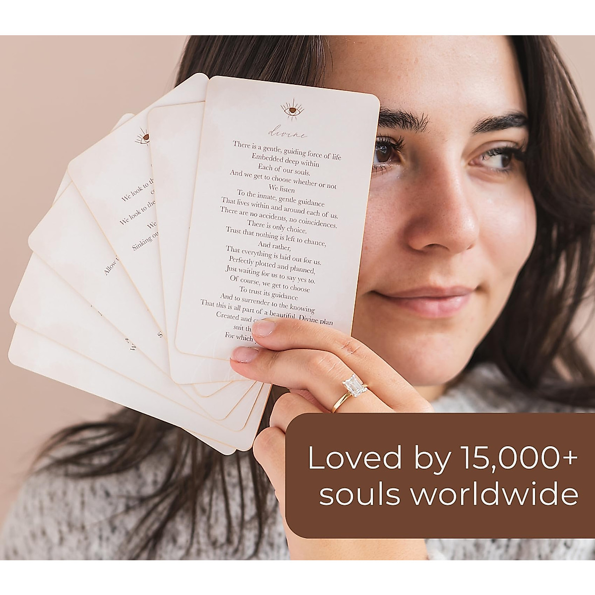 Daily Affirmation Cards for Women - Motivational Cards, Positive Affirmations Cards. Inspirational Manifestation Cards, Thoughtful Spiritual Gifts for Women, Self Care Inspirational Gifts for Women