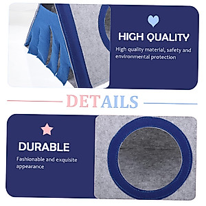 BESTOYARD 3pcs Hamster nest Guinea Pig House Bunny Hideout Hamster hut Bedding for Guinea Pigs Hamster Hideout Chinchilla Corner Hideout Hamster Tent Hideout Hanging Felt Cloth pet Small