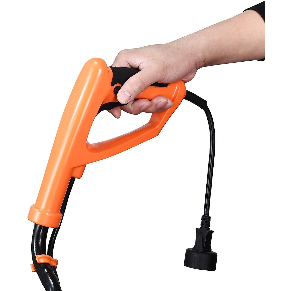 Kapoo Electric Tiller Cultivator 14 Inch 8.5 Amp, Black Orange, N1C-5JY-1000