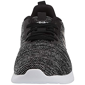 adidas Men's Puremotion Running Shoe, Black/Black/White, 11