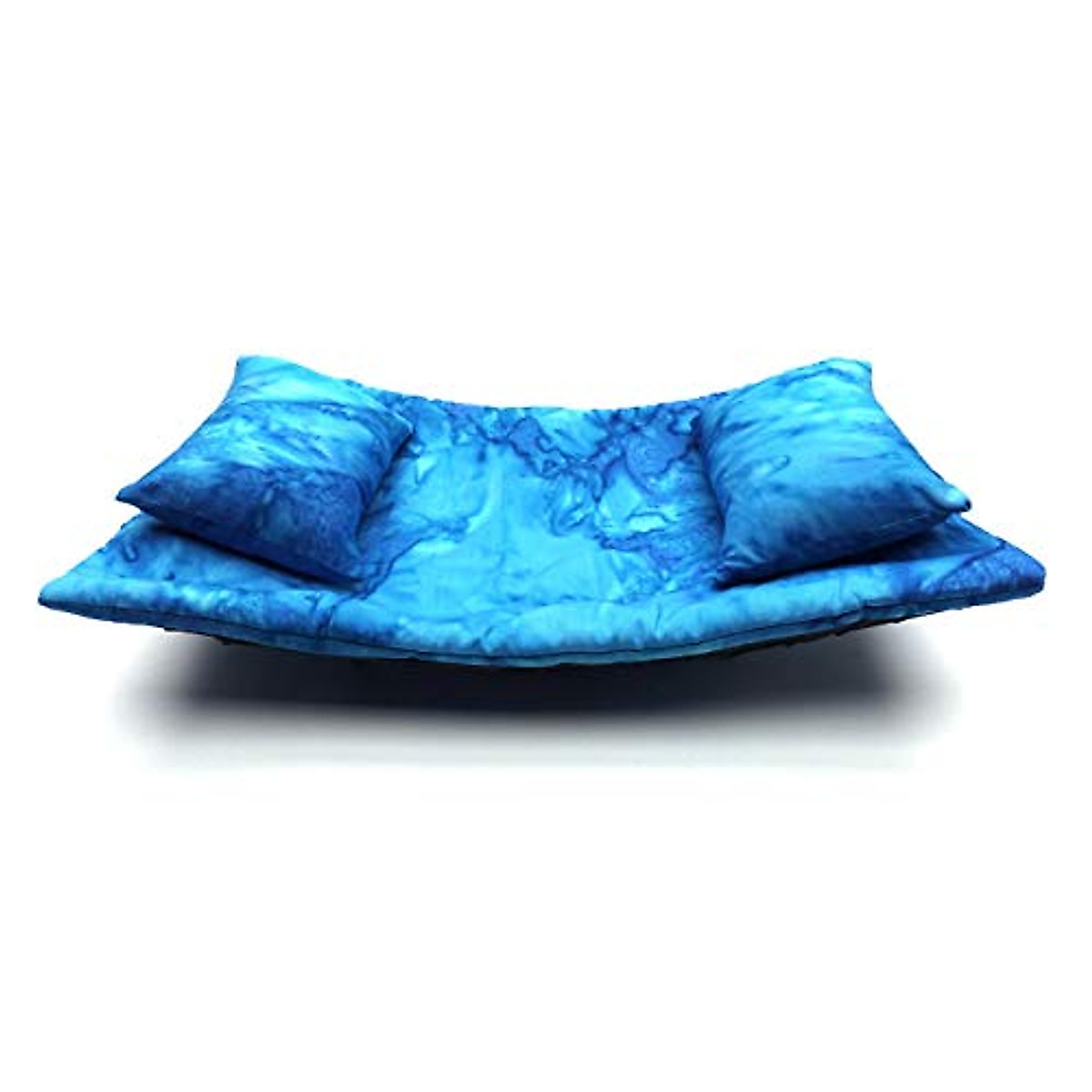 Chaise Lounge for Bearded Dragons, Blue Heaven Batik Fabric