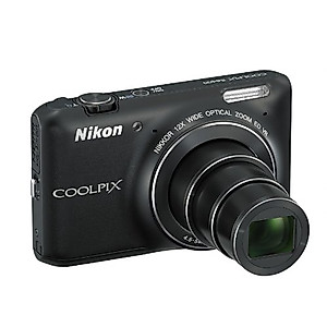 Nikon COOLPIX S6400 16 MP Digital Camera with 12x Optical Zoom and 3-inch LCD (Black) (OLD MODEL)