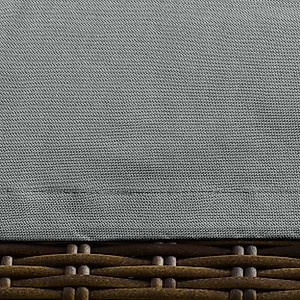 Modway Immerse All-Weather Outdoor Patio Furniture Cover for Use With Convene / Sojourn / Summon Daybed Grey