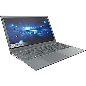 Gateway 15.6" FHD Ultra Slim Laptop, Quad-Core Pentium Silver N5030 up to 3.1GHz, 4GB RAM, 128GB eMMC, WiFi, Bluetooth, Hugo Tech Mart, Charcoal, Win11 (Renewed)