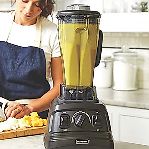 Professional Blender for Kitchen - 9-Speed Blender for Shakes and Smoothies, Nut Butters, Soups, Dips, Hummus, Milks - Versatile Kitchen Appliance with 2 HP Motor - 64oz BPA-Free Tritan Blender Carafe