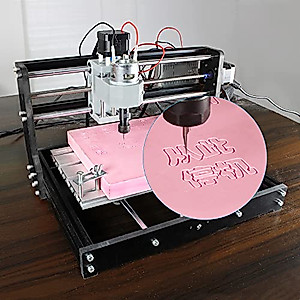 RATTMMOTOR CNC 3018 PRO CNC Wood Router Machine Kit GRBL Control 3 Axis DIY Mini CNC Engraver Milling Machine+GRBL Offline Controller+775 Spindle Motor ER11 for Carving Acrylic PVC PCB Plastic Wood