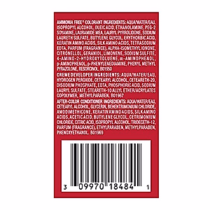 Revlon Colorsilk Beautiful Color Permanent Hair Color, Long-Lasting High-Definition Color, Shine & Silky Softness with 100% Gray Coverage, Ammonia Free, 053 Light Auburn, 1 Pack