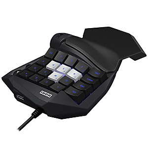HORI Tactical Assault Commander (TAC) Mechanical Keypad for PlayStation®5, PlayStation®4, and PC - PC-Style Keypad for FPS, MMO, and more - Officially Licensed by Sony