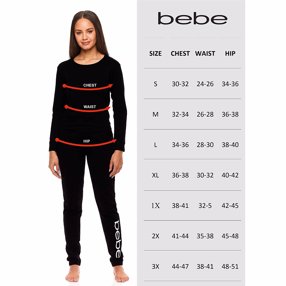 bebe Womens Pajama Sets - Notch Collar Pajama Top and Pajama Pants PJ Set - Ladies Pajamas (Midnight Lavender, Large)