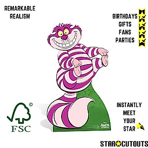 Star Cutouts SC854 Cheshire Cat Classic Alice in Wonderland Cardboard Cut Out